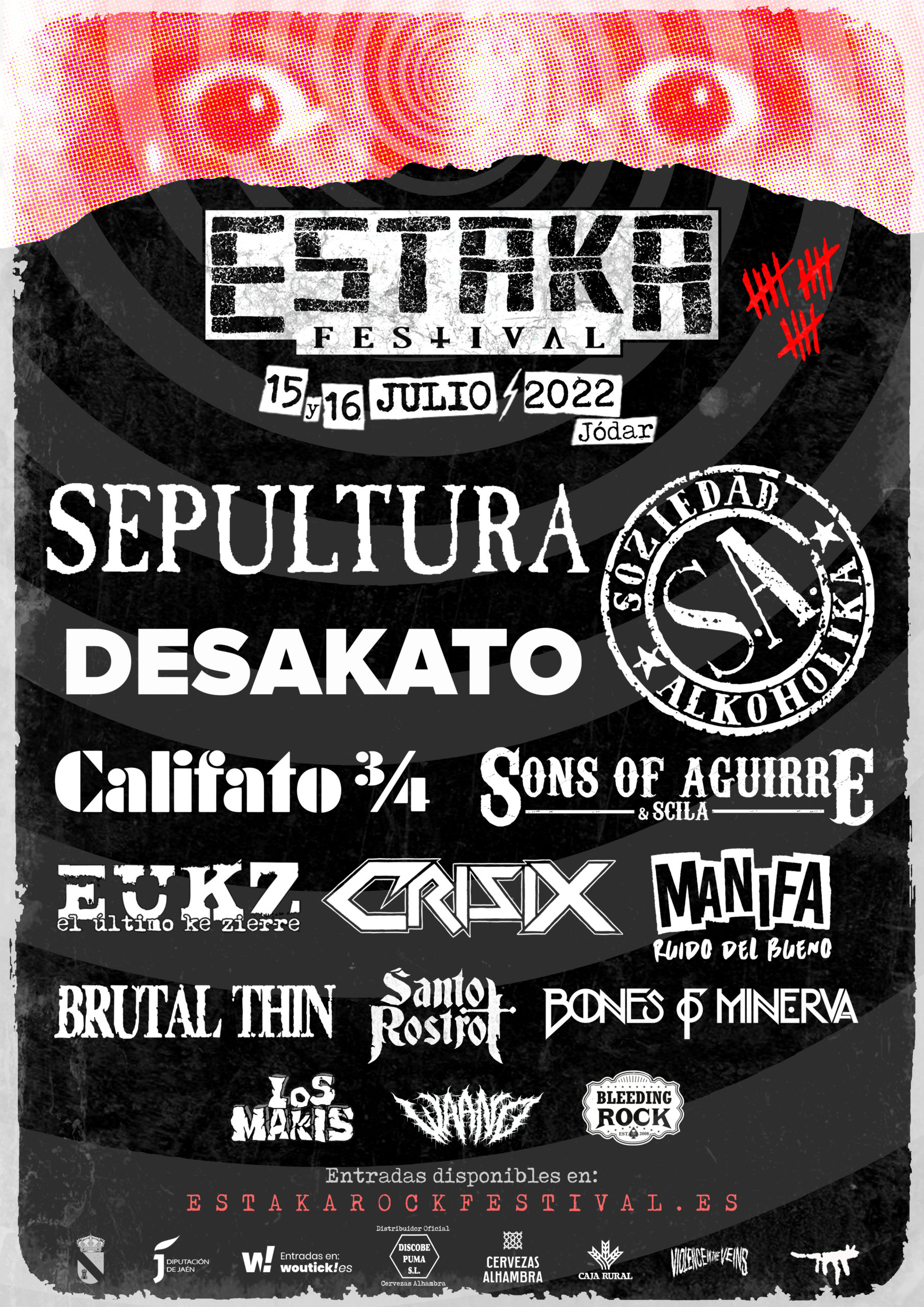 Estaka Festival 2022 (XV ANIVERSARIO) anuncia el cartel por días | Algo ...